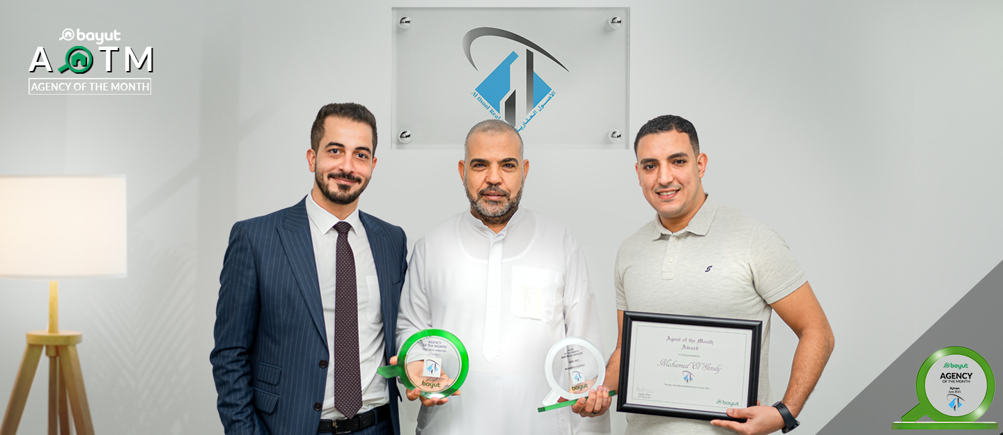 Agency of the Month in Ajman for June 2021: Congratulations Al Osool ...