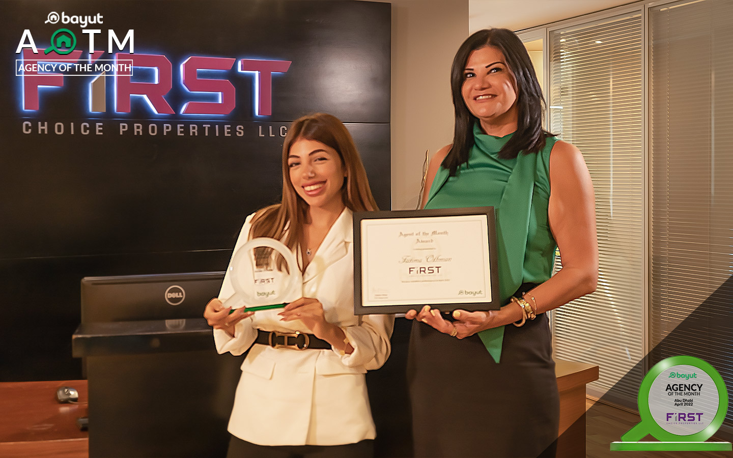 Agency of the Month from Abu Dhabi for April 2022: First Choice Properties!